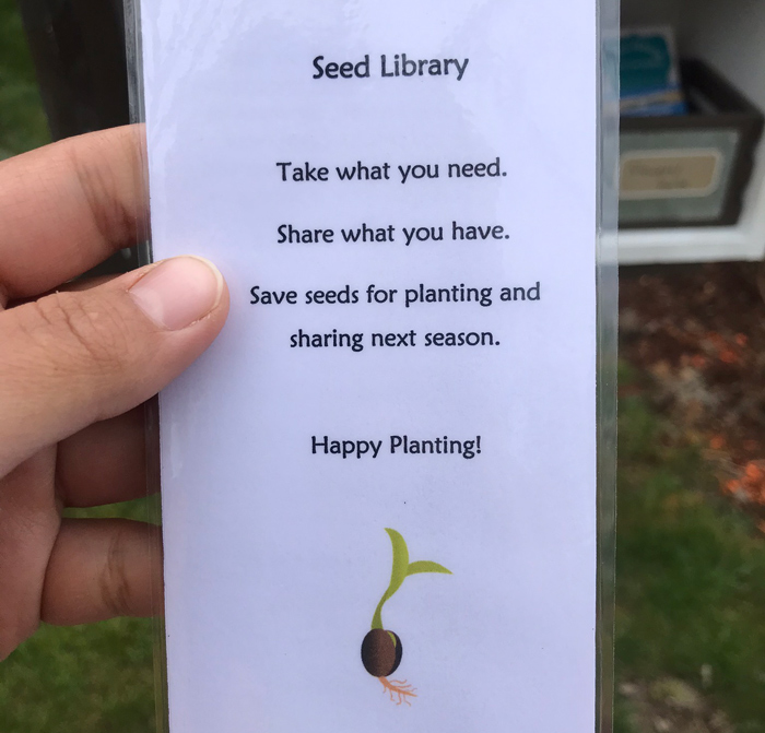 Constructing a Little Seed Library – Mother Earth News